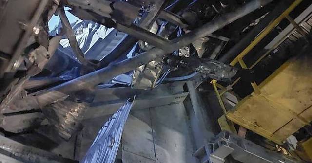 A drone pierced the outer shell of Ukraine's Chernobyl nuclear plant ...