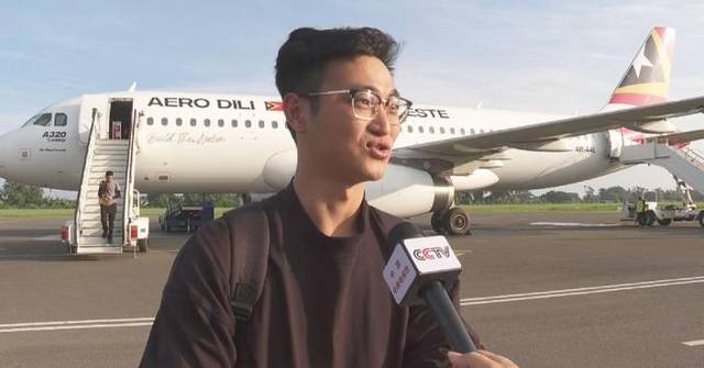 First batch of passengers aboard China-Timor-Leste direct flight ...
