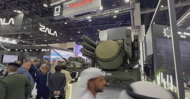 Russian companies showcase many advanced military equipment at UAE expo