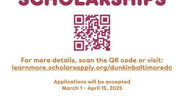 Dunkin’® Launches Fourth Annual DMV Regional Scholarship Program with ...