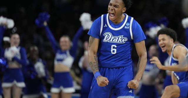No. 11 seed Drake holds on after blowing big lead and beats Missouri 67 ...