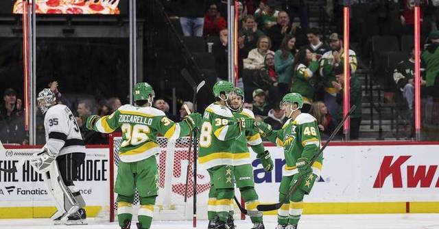 Zuccarello gets tiebreaking goal late in 3rd period, Wild rally to beat ...