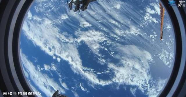 Footage taken from China's space station offers breathtaking view of Earth