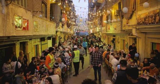 Around 50,000 people gather in Cairo for Egypt's largest Iftar celebration