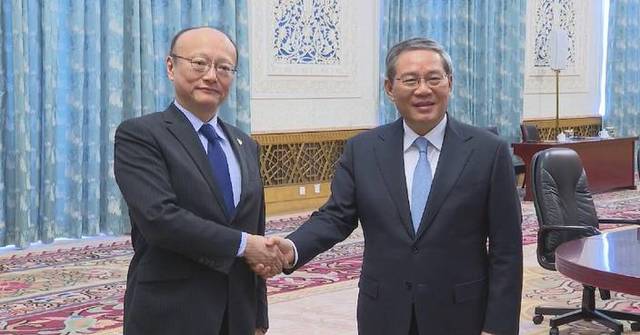 Chinese premier meets ADB president in Beijing