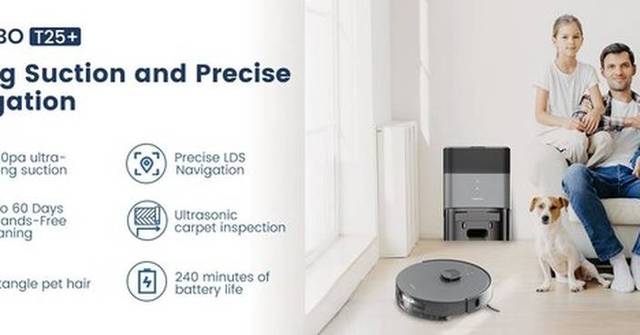 AiRROBO Unveils the T25 Plus: A Laser Radar Vacuum Cleaner Redefining ...