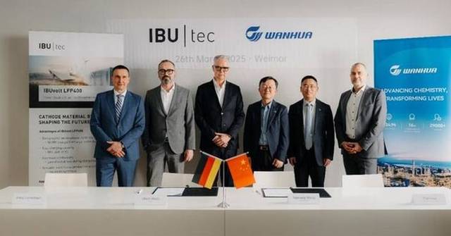 Wanhua Chmeical and IBU-tec signed a Joint Development Agreement for the development of a ...