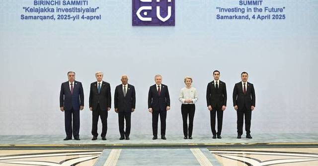 EU leaders hold their first summit with Central Asian states