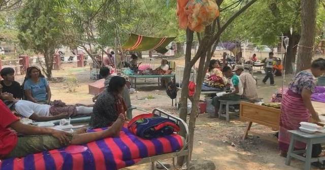 Post-disaster relief work ongoing in Mandalay as authorities strive to ...