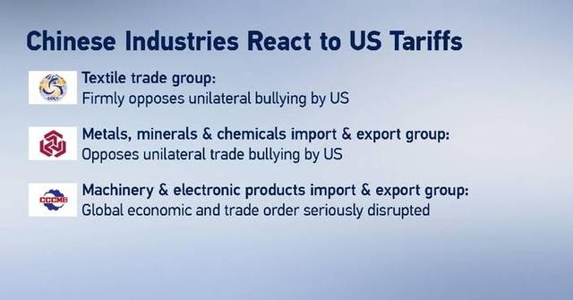 Chinese chambers of commerce resolutely oppose US "reciprocal tariffs"