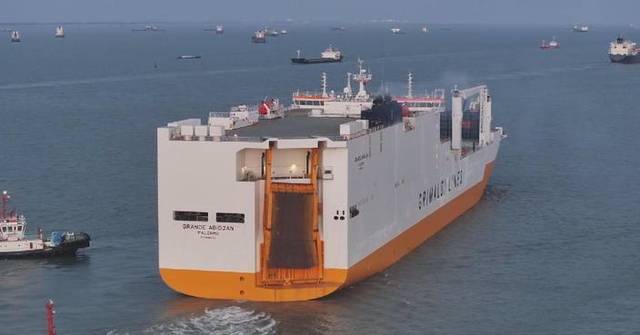 First direct shipping line links China's Yangtze River region with Africa