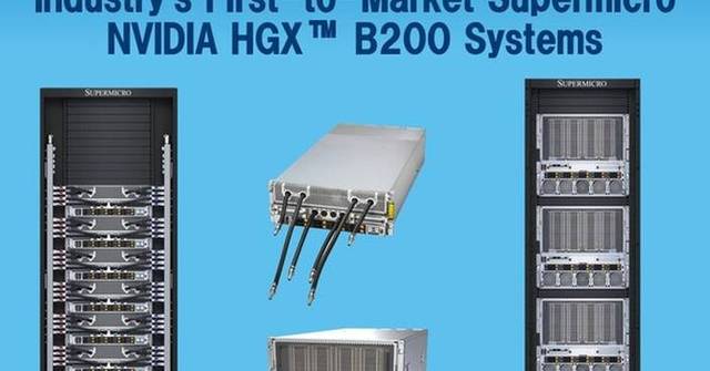 Industry's First-to-Market Supermicro NVIDIA HGX™ B200 Systems Demonstrate AI Performance ...