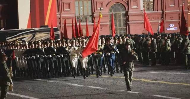 PLA Guard of Honor attends three rehearsals for Russia's Victory Day ...
