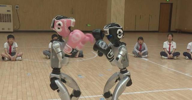 Humanoid robots showcase combat skills ahead of world’s first robot ...