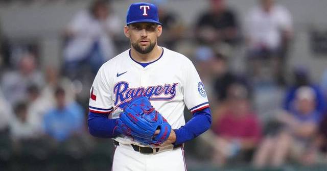 Texas Rangers pitcher Nathan Eovaldi removed after 2 innings because of ...