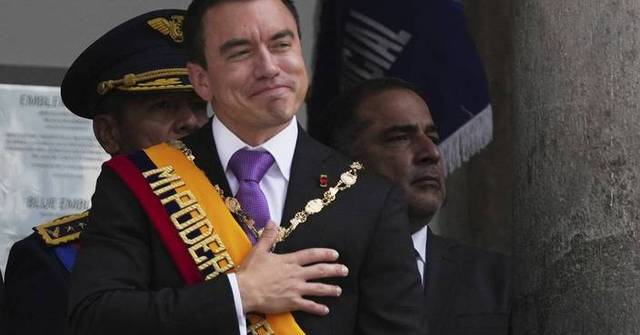 Ecuador's Noboa vows to tackle violence, boost economy and create jobs ...