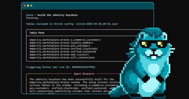 Amperity Launches Chuck Data, the First AI Agent Built for Customer Data Engineering in Databricks