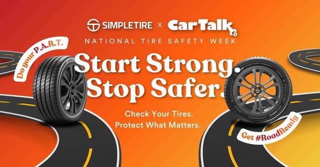 SimpleTire and Car Talk Join Forces for National Tire Safety Week 2025 ...