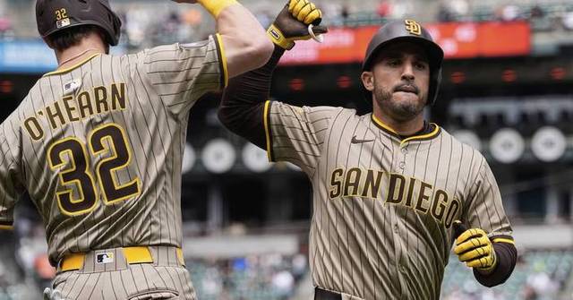 Resurgent Padres atop NL West ahead of 3-game series at rival Dodgers ...