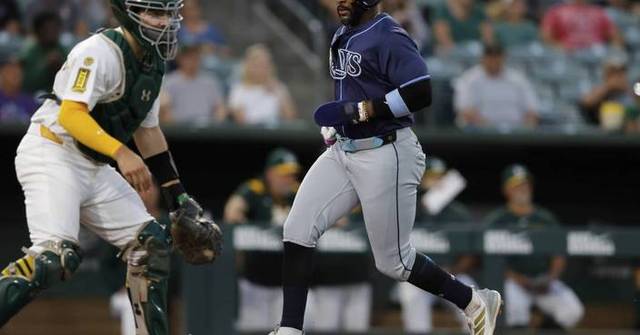 Rays beat Athletics 7-4, snapping three-game losing streak