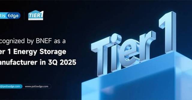 PotisEdge Secures Fifth Consecutive BNEF Tier 1 Ranking in Q3 2025