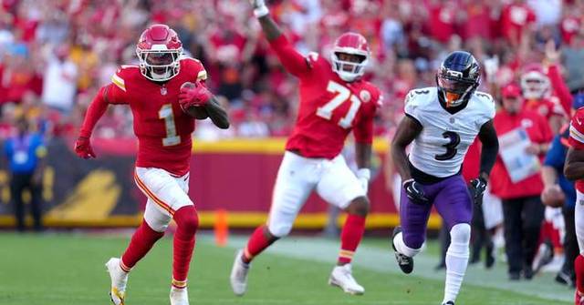 Xavier Worthy returns to spark Chiefs' offense in crucial win over Ravens