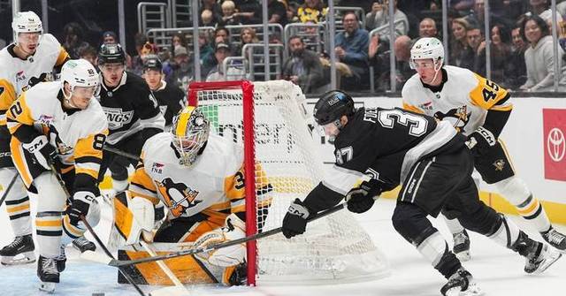 Filip Hallander's first career goal sparks Penguins' comeback win over ...
