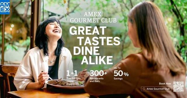 American Express Presents Elevated "AMEX GOURMET CLUB" with Refined ...