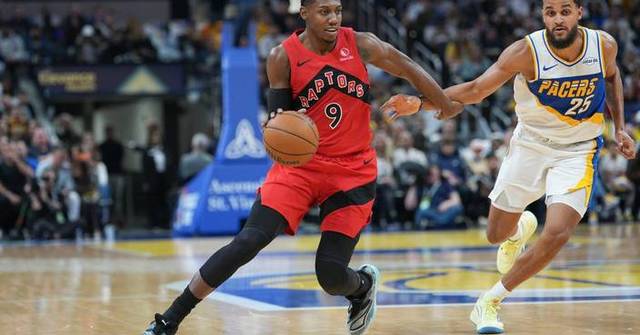 Raptors drub depleted Pacers 129-111