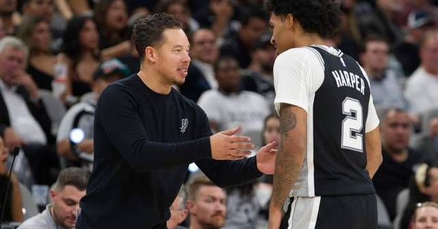 Spurs rookie Dylan Harper sidelined with calf strain, team announces