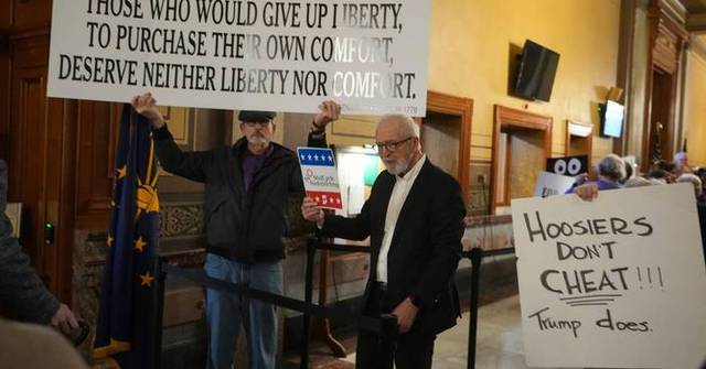 Indiana Republicans defy Trump and reject his House redistricting push ...