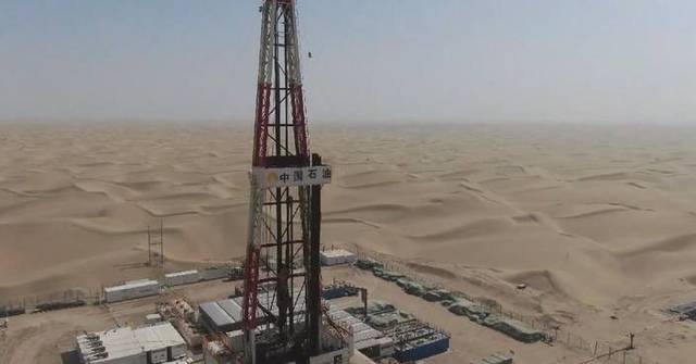 Annual output of China's largest ultra-deep oilfield hits record high