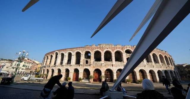 Verona's ancient Roman Arena gets a modern facelift for the 2026 Winter ...