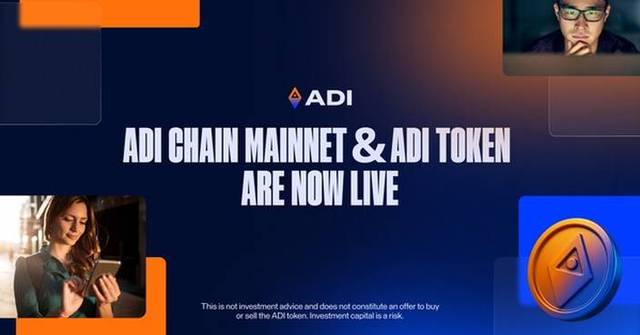 ADI Foundation Announces Launch of ADI Chain's Mainnet and ADI Utility ...