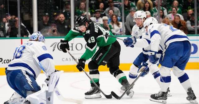 Hagel scores 6th winning goal, Vasilevskiy stops 19 shots to lead ...