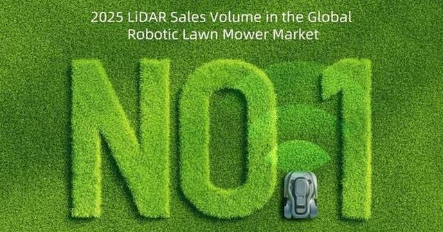 RoboSense Ranked No.1 in Global 3D LiDAR Sales Volume for Robotic Lawn ...