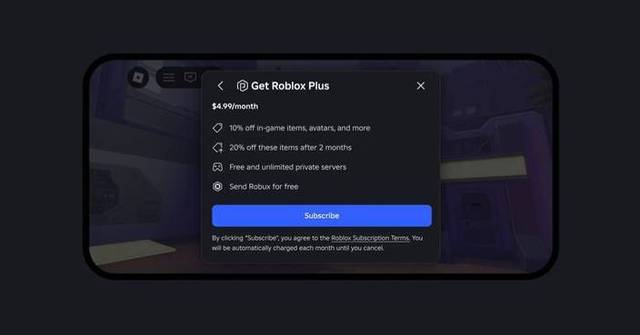 Roblox Announces Roblox Plus, a New Subscription Plan Offering ...