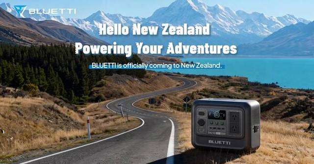 BLUETTI Expands into New Zealand with Renewable Portable Power Solutions