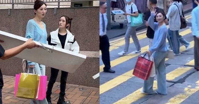 高海寧銅鑼灣街頭拍戲被偶遇 粉絲電車大叫引熱議