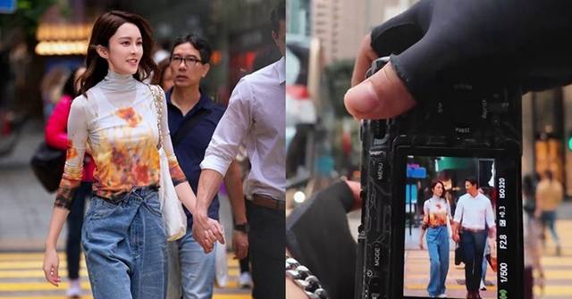 張曦雯與男友街頭被偶遇外形襯到絕 十指緊扣相當恩愛