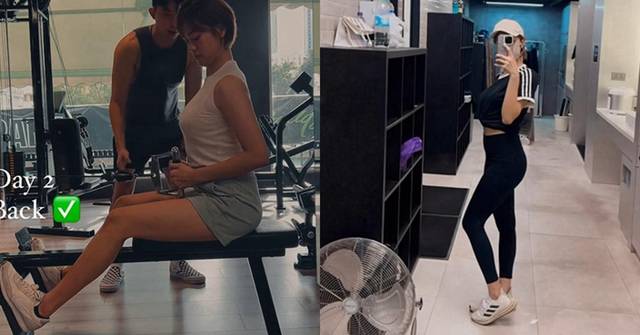 游嘉欣勤力做GYM保持最佳狀態 上圍明顯澎湃遭笑「再度發育」