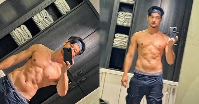 「翻版金城武」栢天男大曬健身成果 意外有「激凸」效果相當厲害