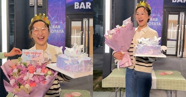 高海寧煞科遇上38歲生日 驚喜不斷開心到手舞足蹈