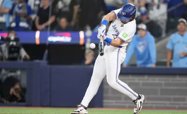 Blue Jays' Addison Barger hits the first pinch-hit grand slam in World ...